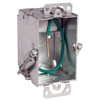 Raco 2-1/4" Wide Single Gang Switch Box with STAB-IT Connector and ...