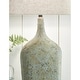 Maribeth Vintage Casual Sage Table Lamp - Set of 2 - 14"W x 9"D x 28"H ...