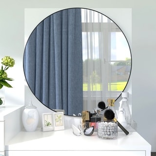 Premium Bathroom Mirror with Sturdy Aluminum Frame and Crystal Clear ...