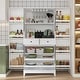 Multifunctional Kitchen Cabinetand Wine Cabinet Wine Glass Rack Pantry ...