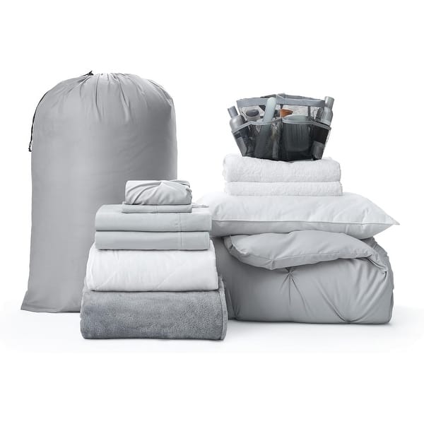 DormCo Twin XL College Freshman Starter Dorm Pack - Bed Bath & Beyond ...