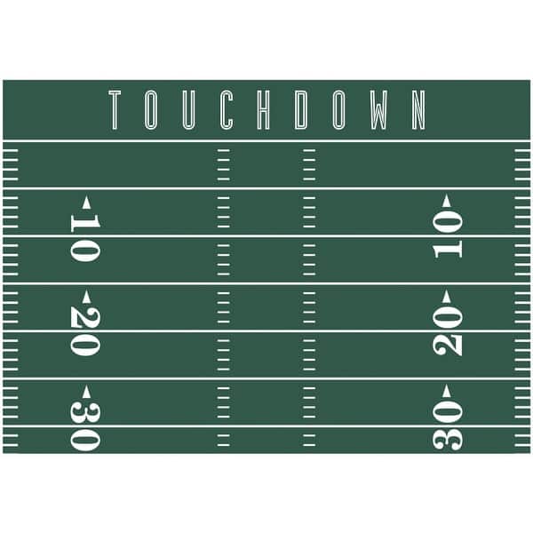 RoomMates Football Field Dry Erase Xl Giant Peel and Stick Wall Decals ...