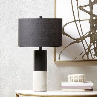 Contemporary Concrete Table Lamp with Sleek Design - Bed Bath & Beyond ...