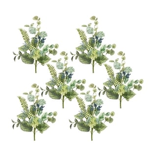 Set of 6 Floral Artificial Sprays 19.5" - Bed Bath & Beyond - 37498459