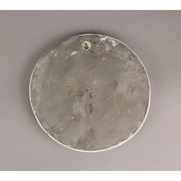 Cement Sun Moon Stone Sculpture Hanging Garden Walkway Art (Set Of 2 ...