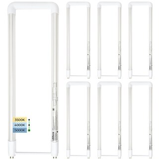 U Bend LED Tube Lihgt T8, 3 Color Option 3500K-5000K, 1980LM, Type A+B ...