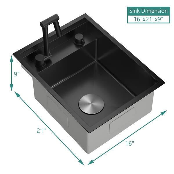 Black/SILVER/WHITE RV Sink with faucet and a foldable tap inside - Bed ...