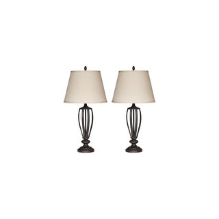 Ashley Furniture L201944 - Set Of 2 Mildred Bronze Finish Metal Table ...