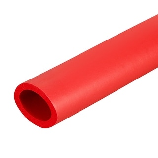 Foam Grip Tubing Handle Grips 24mm ID 32mm OD 10" Red for Tools Handle ...