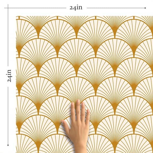 art deco pattern wallpaper