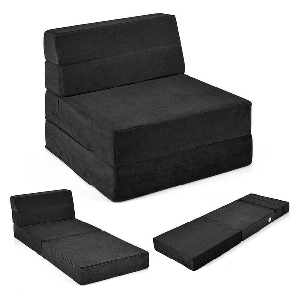 Fold down chair flip out lounger store