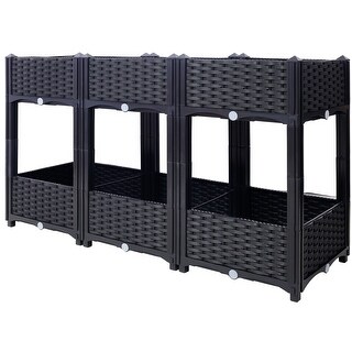Waterproof Flower Garden Beds Modular Flower Pots Multifunctional ...
