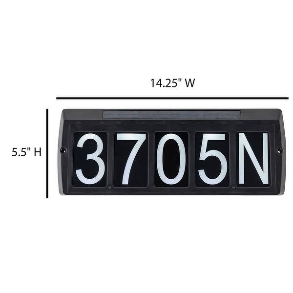 Outdoor Lighting Ground Mounted Sign