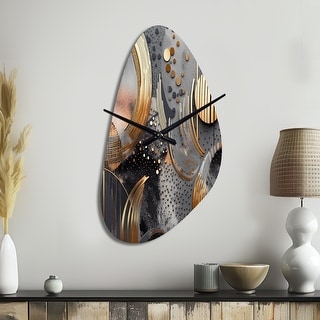 Designart - Soft Colors Marble Abstract III - Abstract Marble Large ...