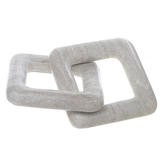 Marble Chain Decor Beige - Bed Bath & Beyond - 42182764