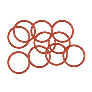 Silicone O-Rings OD, Seal Gasket Red 10 Pieces - Bed Bath & Beyond ...