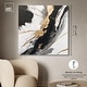 Aureate Flow III Gold Wall Art Wrapped Canvas Print by Art Remedy - Bed ...