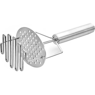 Stainless Steel Potato Masher Dual-Press Kitchen Tool - Bed Bath ...