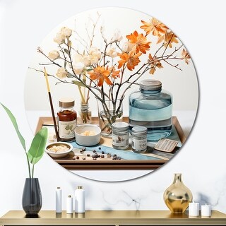 Designart "Still Life Arrange II" Abstract Still Lifes Large Metal ...