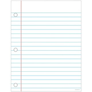 Carson dellosa education chart notebook paper 17x22 114044 - Bed Bath ...
