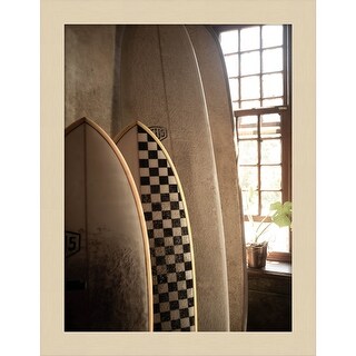 Deus Surfboards by Shot by Clint Wood Framed Wall Art Print - Bed Bath ...