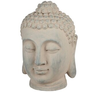 Zen Garden Outdoor Buddha Head Statue - Bed Bath & Beyond - 34646956