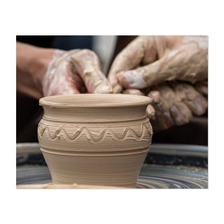 Master class on modeling of clay Photography Art Print/Poster - Bed ...