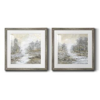 Babbling Brook I- Premium Framed Print - Ready to Hang - Multi-Color ...