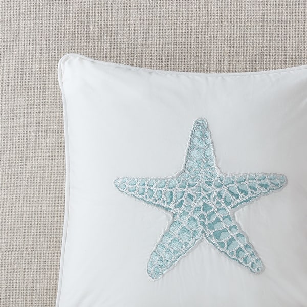 Harbor House Maya Bay Cotton Square Throw Pillow - Bed Bath & Beyond ...