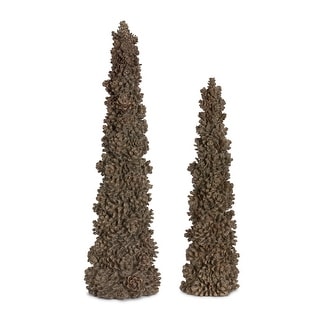 Pine Cone Tree (Set of 2) - Bed Bath & Beyond - 36612245
