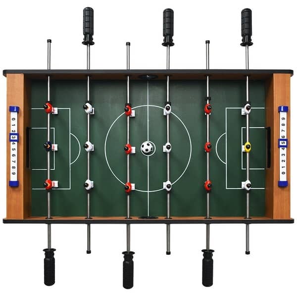 foosball table top view