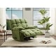 Oversized Recliner Chair, 360 Degree Swivel Cushion Back Recliners with ...