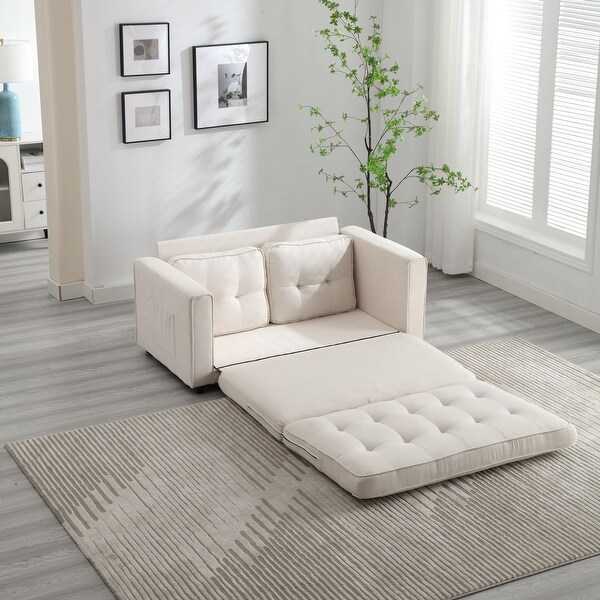 3 Fold Sofa Convertible Futon Couch sleeper sofabed Space saving loveseat Pull Out Couch Bed for Living Room On Sale Bed Bath Beyond 40121106