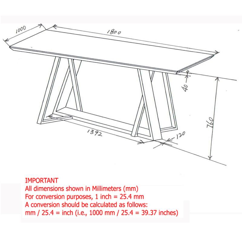 Drake-Dining Table-Walnut - Overstock - 31292099