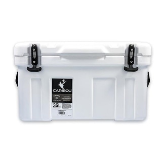 Camco C1W-51873 37-liter Capacity Caribou Cooler-White - Bed Bath ...