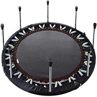 Creative K TPLYHG Folding Rebounder Mini Trampoline for Adults，Fold ...