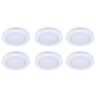 Elegant Lighting Elitco 6" LED Downlight 3000K - Pack of 6 - Bed Bath ...