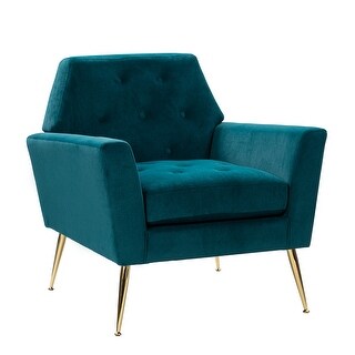 Contemporary and Classic Style Accent Chairs Arm Chair Velvet Fabric ...