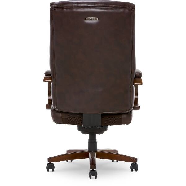 La-Z-Boy Big and Tall Edmonton Executive Office Chair with Comfort Core ...
