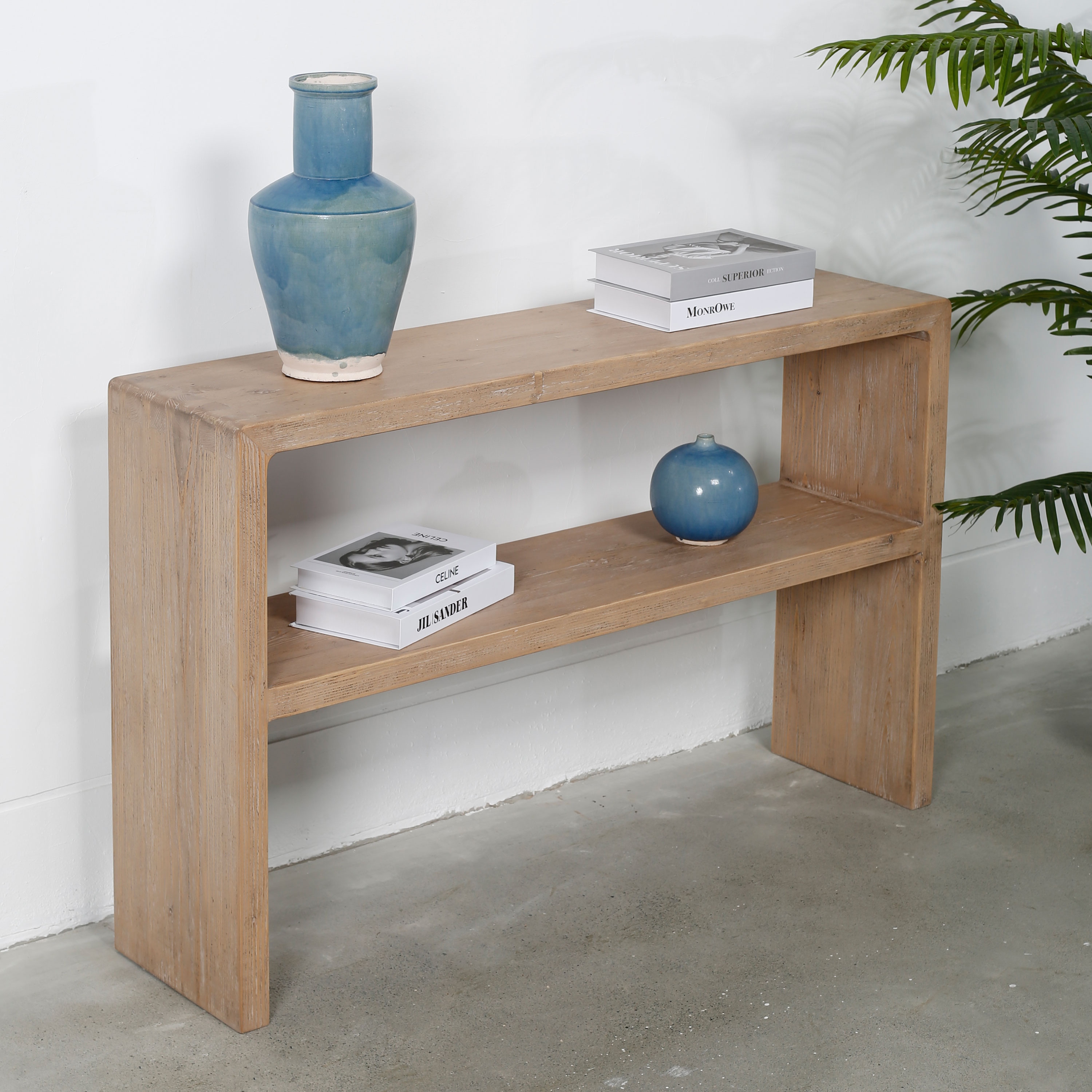 Modern waterfall console table store