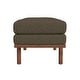 HomePop upholstered Bench with Wood Base - Bed Bath & Beyond - 38412716