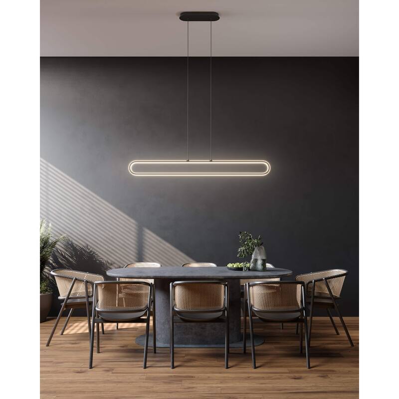 Atom 60 Inch Horizontal 5CCT LED Pendant - Bed Bath & Beyond - 40343711