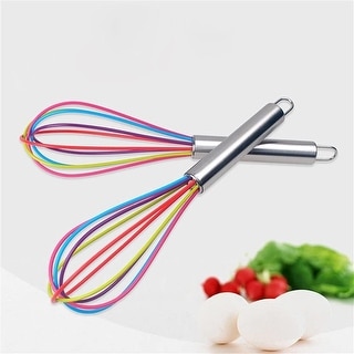 Silicone Balloon Wire Egg Beater with Stainless Steel Handle - Bed Bath ...