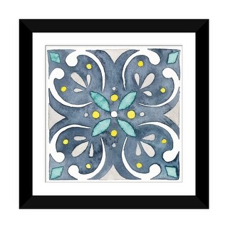 iCanvas "Garden Getaway Tile IV Blue" by Laura Marshall - Bed Bath ...