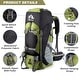 Hiking Backpacks 90L Camping Backpacking Packs for Men Women ...