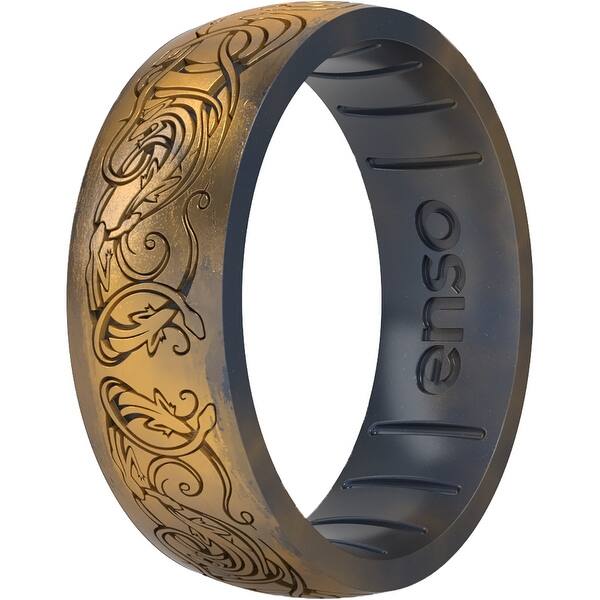 Enso Rings Lord of the Rings Saruman's Spell Classic Silicone Ring ...