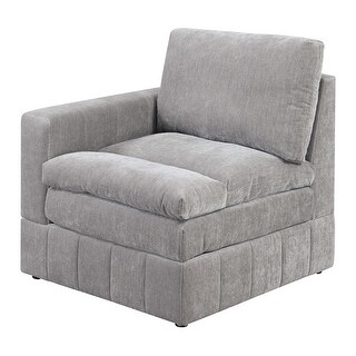 Contemporary Style One Arm Chair Modular Chair - Bed Bath & Beyond ...
