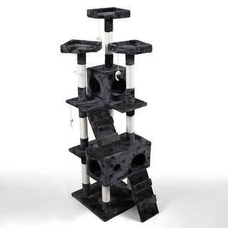Cat Condos, Multi-Level Cat Stand for Large Cats with Scratching Posts ...