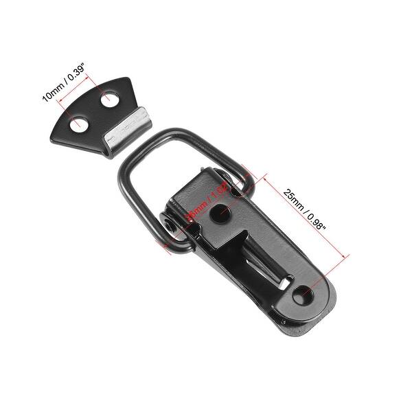 4Pcs Spring Loaded Toggle Latches 68mm Length with Padlock Hole ...