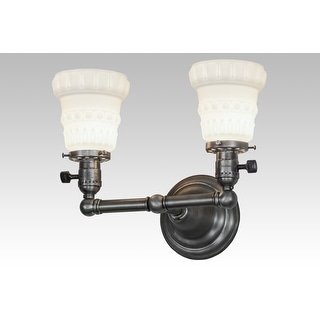 13"W Revival Chelsea Garland 2 LT Wall Sconce - Bed Bath & Beyond ...